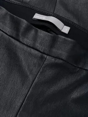 Vince Slim Fit Leather Trousers