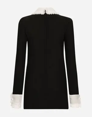 Dolce & Gabbana Dolce Gabbana Ruffle Detailed Mini Dress