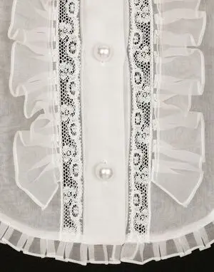Dolce & Gabbana Dolce Gabbana Ruffle Detailed Mini Dress