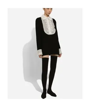 Dolce & Gabbana Dolce Gabbana Ruffle Detailed Mini Dress