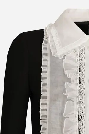 Dolce & Gabbana Dolce Gabbana Ruffle Detailed Mini Dress