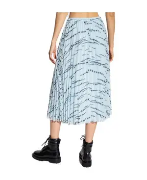 Red Valentino Pleated Skirt