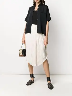 Vince Ribbed Sleeveless Tank Top
