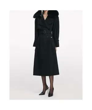 SELF-PORTRAIT Belted Trench Coat