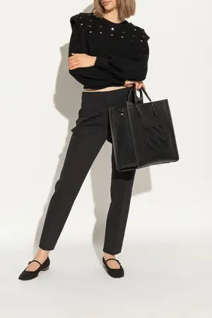 Casadei Buckle Square Toe Strapped Pumps