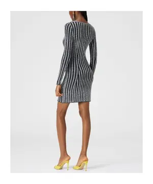 Missoni V-neck Sequin Embellished Mini Dress
