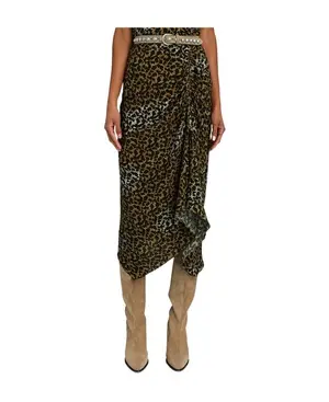 Isabel Marant Étoile Azaria Draped Midi Skirt