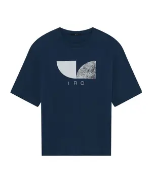 IRO PARIS Short-sleeved T-shirt - Blue