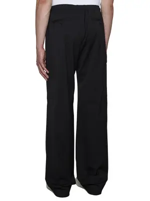 Palm Angels Straight Leg Drawstring Pants