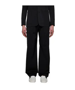 Palm Angels Straight Leg Drawstring Pants