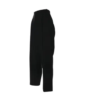 Vince Draped Cropped-leg Trousers