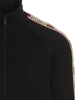 Dsquared2 Embroidered Logo Zip-up Sweatshirt