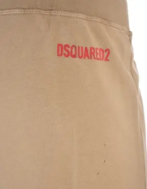 Dsquared2 Tapered Cotton Track Pants