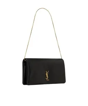 Saint Laurent Calypso Logo Plaque Mini Shoulder Bag