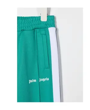 Palm Angels Side-stripe Logo-print Track Pants