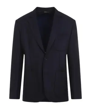 Brioni Felted Blazer - Black
