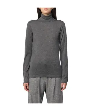Brunello Cucinelli High-neck Sweater - Gray