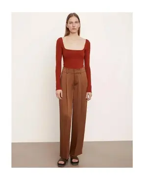 Vince Tailored Wide-leg Trousers