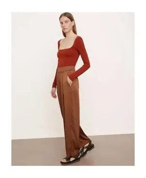 Vince Tailored Wide-leg Trousers