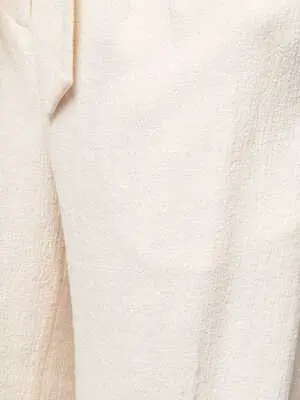 Simkhai Emiko Textured Wide-leg Trousers