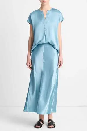Vince Silk Blouse
