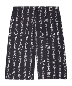 Off-White Type Ao Bermuda Shorts - Black