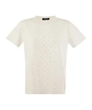 Fabiana Filippi Embellished Crewneck T-shirt