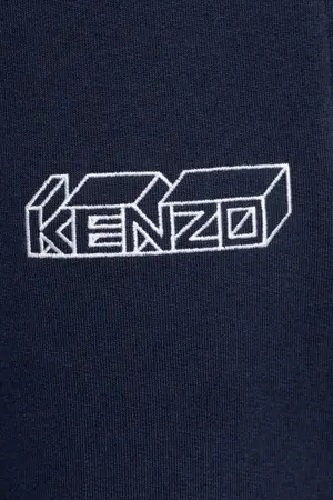 Kenzo Logo Embroidered Straight-leg Sweatpants