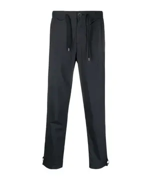 Herno Drawstring Casual Pants - Black