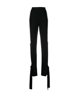 Off-White Side Stripe-detail Track Pants - Black