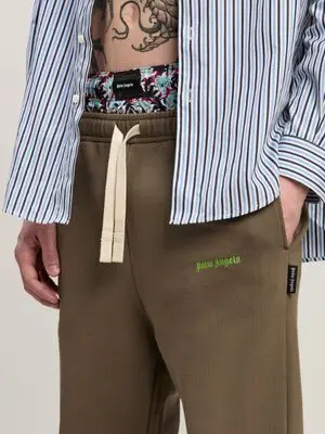 Palm Angels Logo-embroidered Track Pants