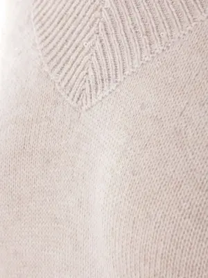 Brunello Cucinelli V-neck Long-sleeved Sweater
