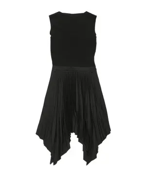 Acne Studios Pleated Dress - Black