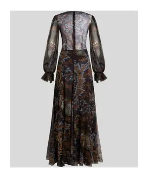 Etro Printed Silk Dress