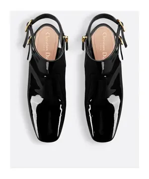 Dior D-idole Heeled Ankle Boots With Spherical Heel And Gold Buckles