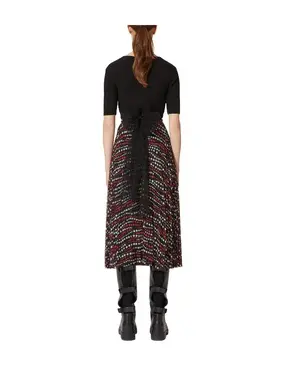 Red Valentino Fine Dot Mesh Tulle Sweater