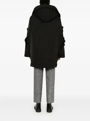 Ermanno Scervino Floral-appliqué Puffer Jacket