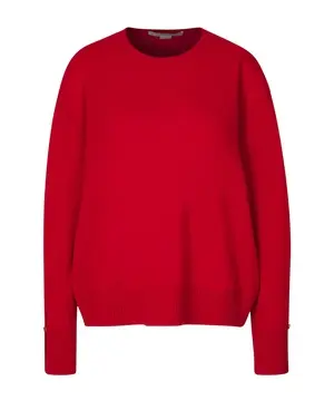 Stella McCartney Long-sleeved Sweater - Red