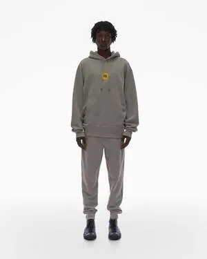 Helmut Lang Drawstring Graphic-print Hoodie