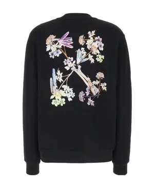 Off-White Logo Printed Crewneck Sweatshirt