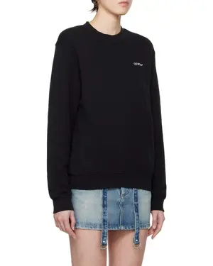 Off-White Logo Printed Crewneck Sweatshirt