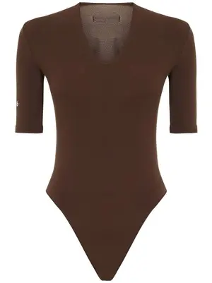 Heron Preston Hollowed-out Short-sleeved Jumpsuit