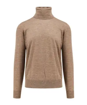 Loro Piana Turtleneck Sweater - Brown