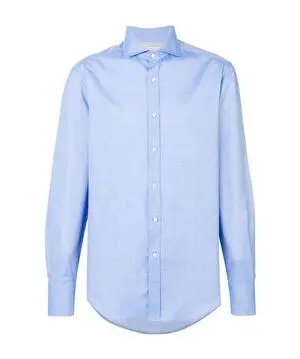 Brunello Cucinelli Classic Collar Shirt - Blue