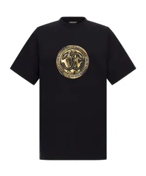 Roberto Cavalli Logo Printed T-shirt