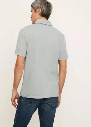Vince Short-sleeved Polo Shirt