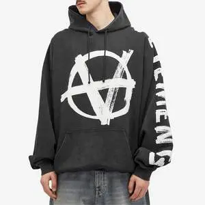 Vetements Double Anarchy Hoodie