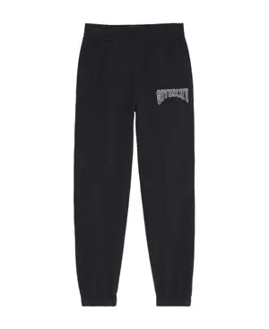 Givenchy Slim Fit Jogger Pants In Felpa With Patchs
