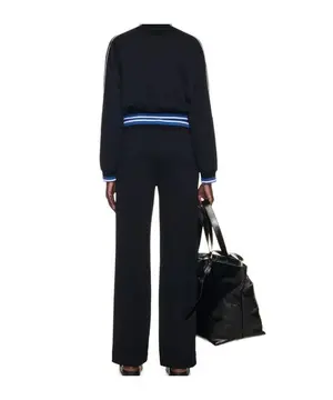 Off-White Drawstring Straight Leg Pants