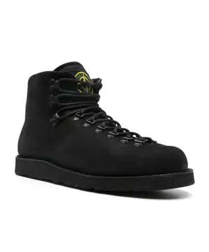 Stone Island Lace-up Ankle Boots